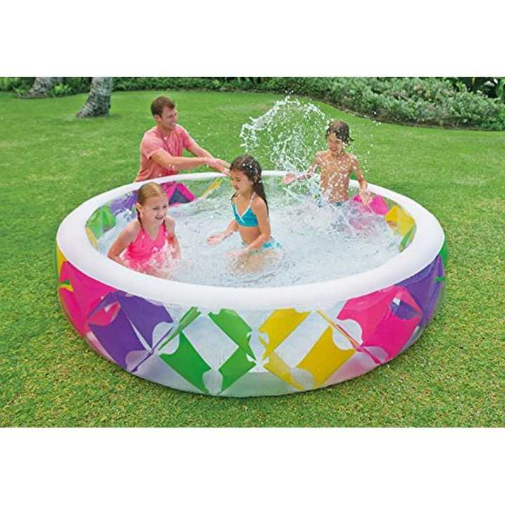 INTEX Swim Center™ Pinwheel Pool (90" X 22") | Daraz.com.np