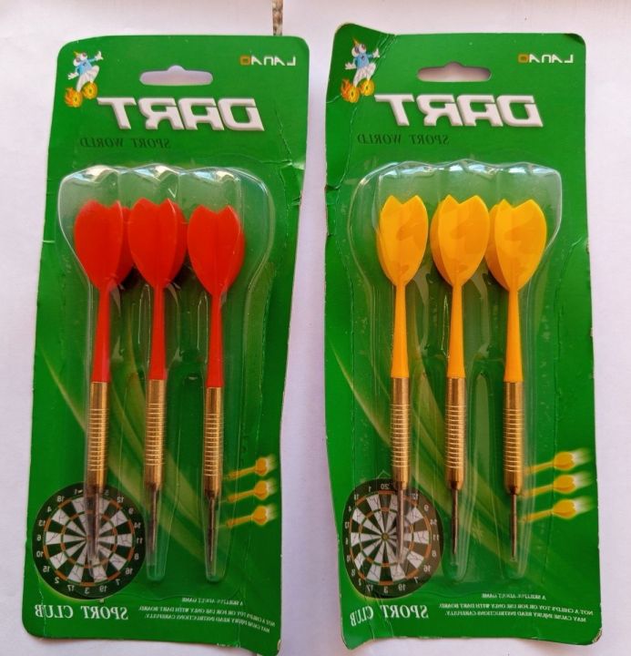 Dart Needle Pin Professional Genuine Anti Falling Metal Dart Pin - Gold ...