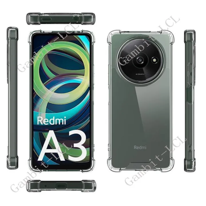 fashion Anti-Falling Case For Xiaomi Redmi A3 6.71 2024 23129RN51X Soft ...