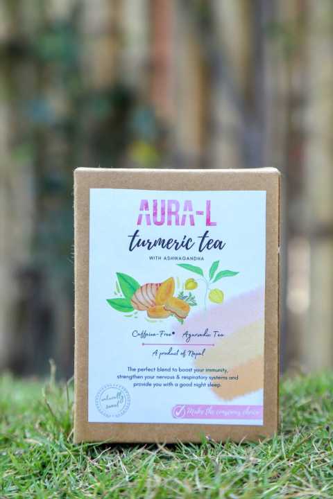 Aura-L Turmeric Tea Box 100g | Daraz.com.np