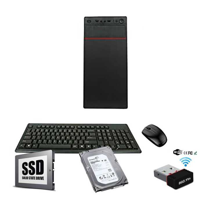 Wifi Desktop CPU Assemble Wireless With Solid State Drive Ssd 512GB ...