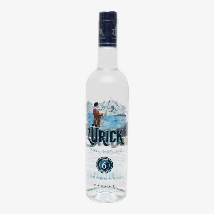 Zurick Triple Distilled Vodka 750ml | Daraz.com.np