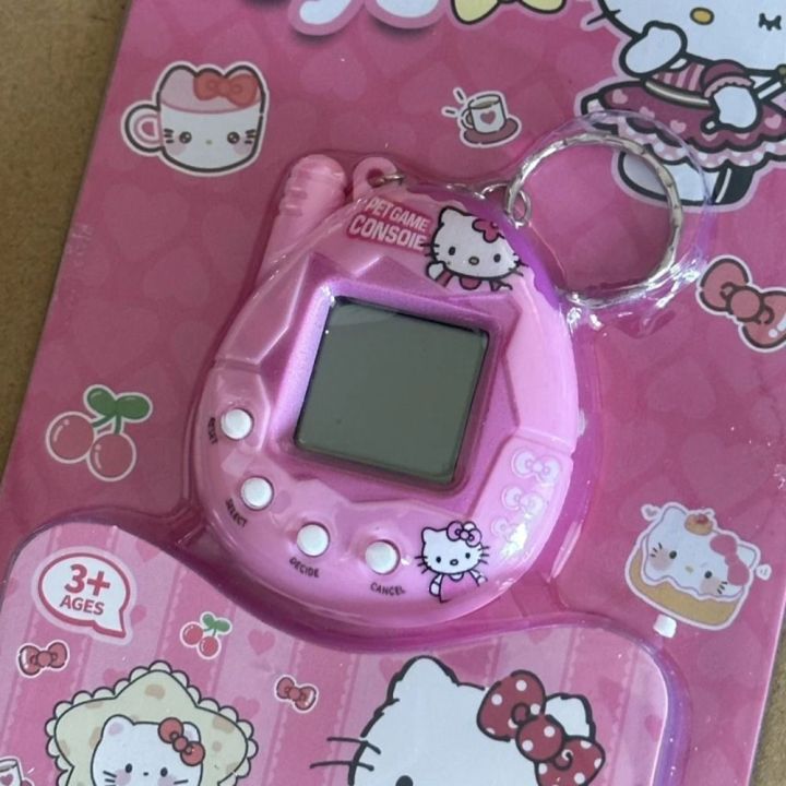 New Hello Kitty Electronic Pet Game Machine Pixel Virtual Network Bag ...