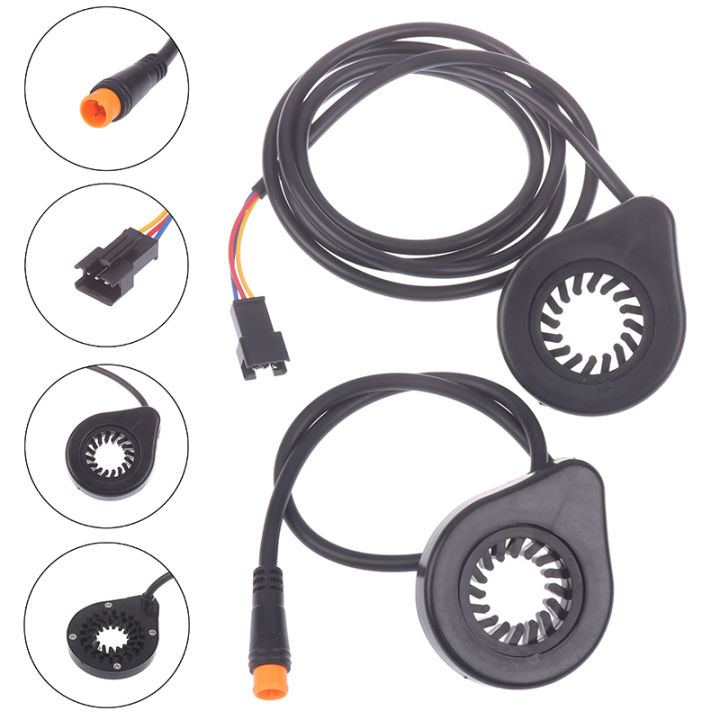 Electric Bicycle Bike 12 Magnetic Double Hall Sensor Pedal Assist ...