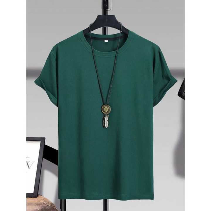 Men's Round Neck Super Soft Feel T-shirt | Daraz.com.np