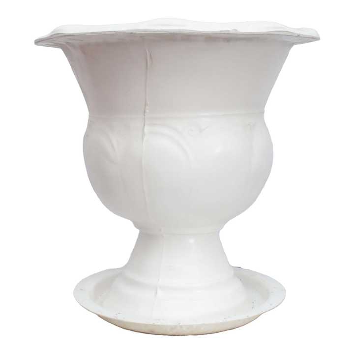 Krater Fiber Glass Flower Vase Plate, 15" | Daraz.com.np
