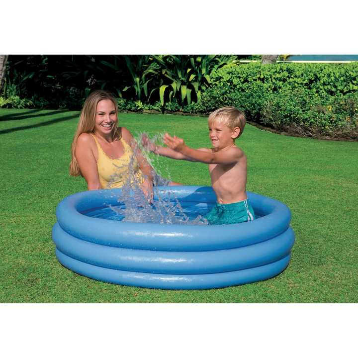 INTEX Blue (45X10 inch) Swimming Water Pool For Kids Pool Party ...