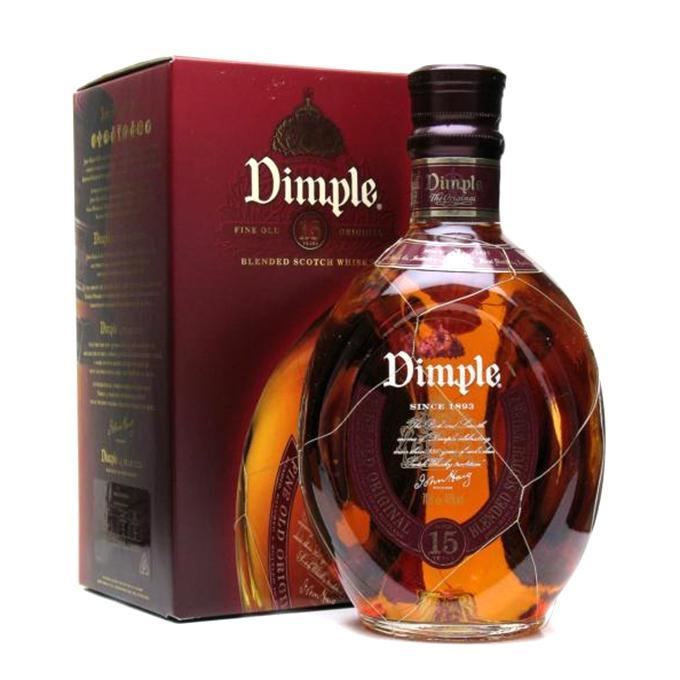 Dimple Deluxe 15 Years Old Blended Scotch Whisky - 1 ltr -By Cheers ...