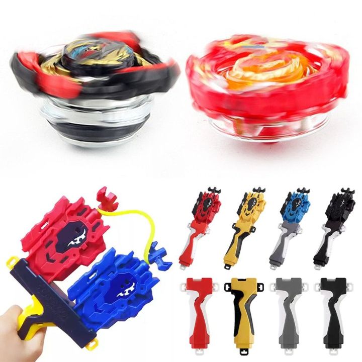 New Two-way Spinning Top Burst Launcher Spinning Tops Anime Gyro Pull ...
