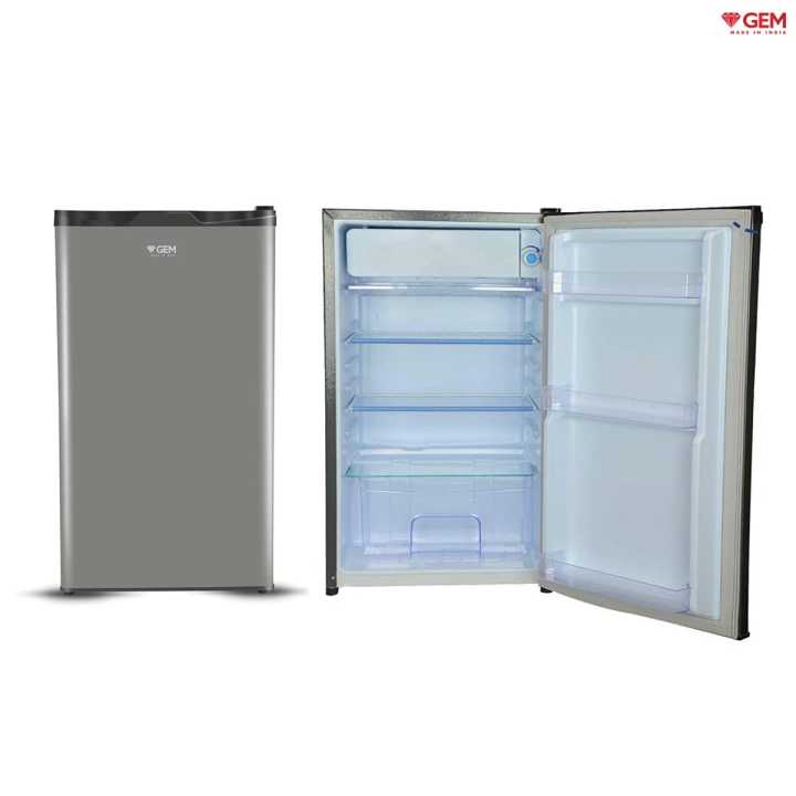 Gem Refrigerator - 100 LTR - Direct Cool - Silver Hairline | Daraz.com.np