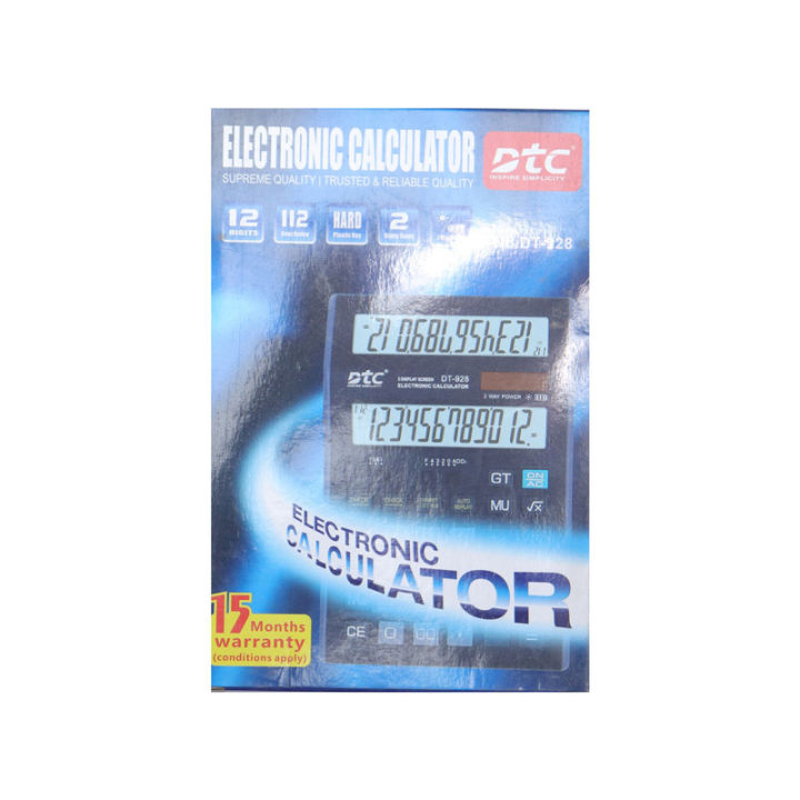 Black/Grey Electronic Calculator Supreme Quality | Daraz.com.np