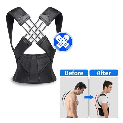 Back Brace Posture Corrector, Back Support, Compression Vest ...