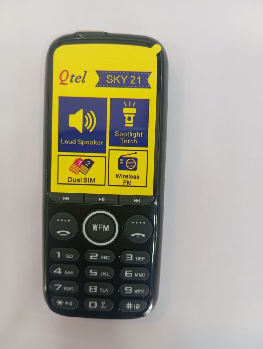 Qtel SKY 21 Dual SIM Feature Phone – 1.77" Display, 1000mAh Battery ...