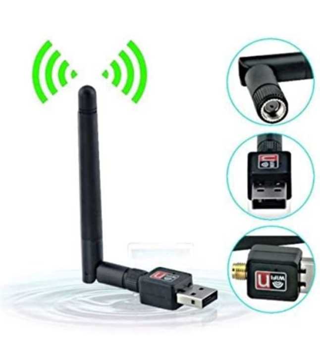 USB WiFi Dongle 600Mbps Wireless Adapter 802.11n/g/b With Antenna for Laptop and Desktop | Daraz ...