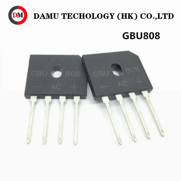 5pcs/lot GBU808 GBU-808 800V 8A power Diode Bridge Rectifier | Daraz.com.np