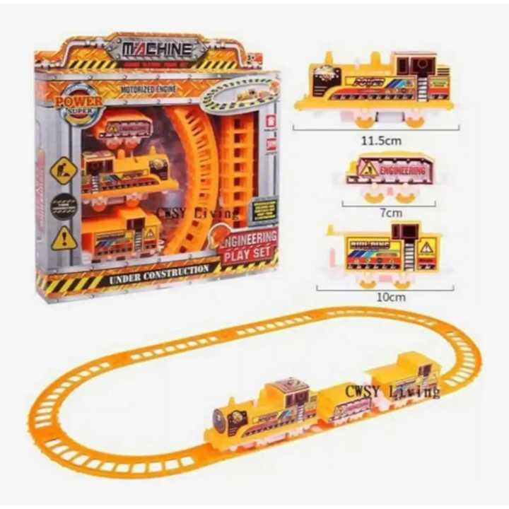 Train Toys For Kids With Big Size Track Battery Operated Model | Daraz ...