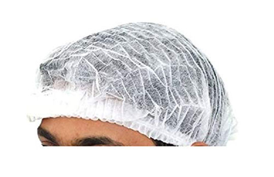 Disposable Cap Stretchable White Caps - Head Cover Hair For Cooking ...