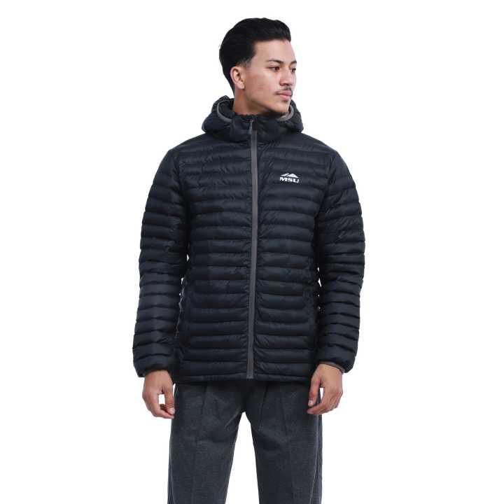 MSU Black Winter Silicon Jacket For Men | Daraz.com.np