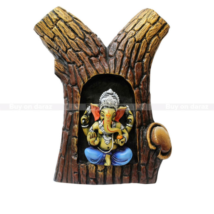 Multicolor Tree Design Ganesh Statue | Daraz.com.np
