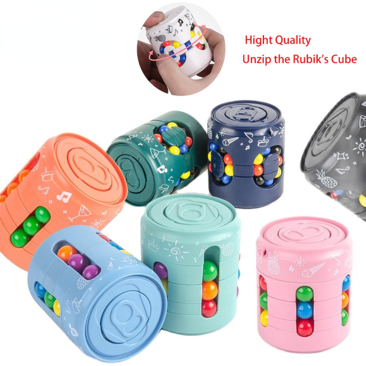 Magic Cube Fidget Toys For Children Intelligence Fingertip Cube Disk ...