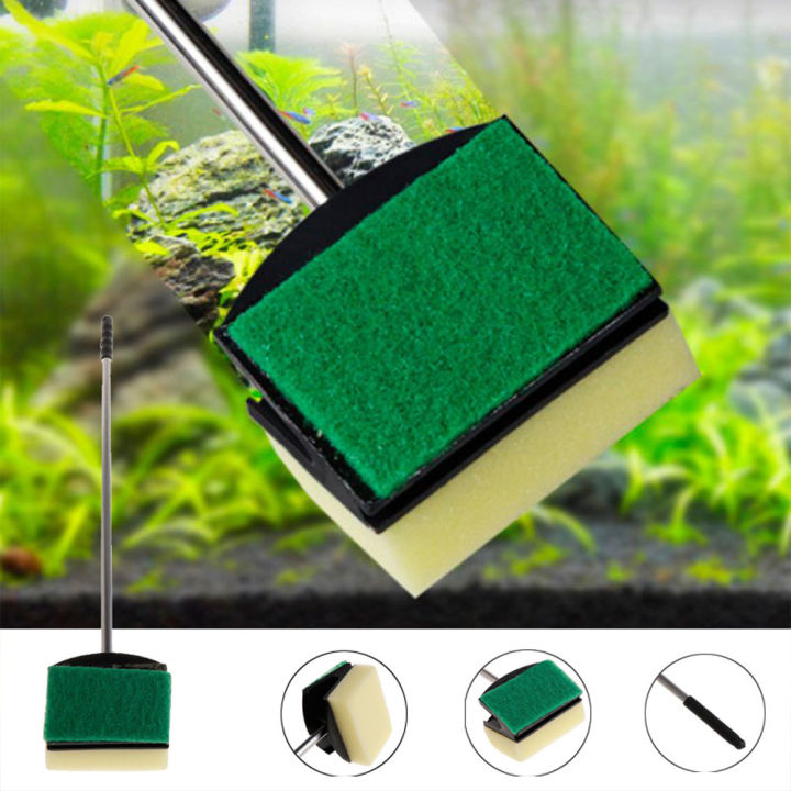 Double-sided Fish Window Glass Clean Sponge Brush Cleaning Tool Kit ...