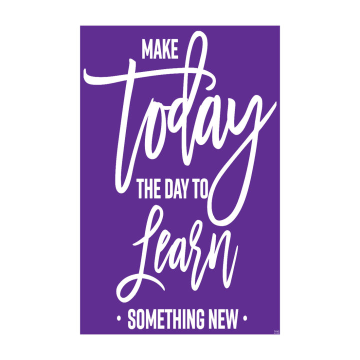 NEXO DECOR Motivational Quotes Self Adhesive Wall Decor Poster 12 inch ...