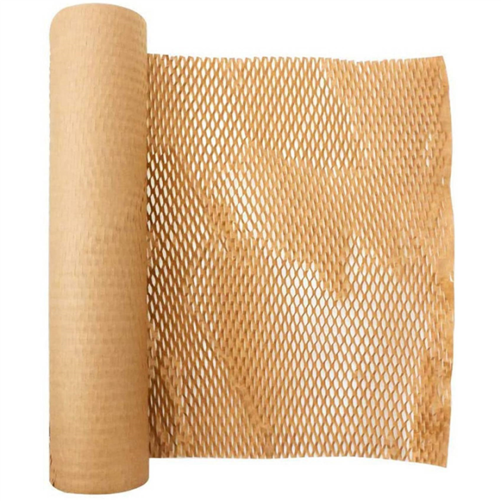 3 Roll Recycled Packing Paper 12Inch x 33FT Eco Honeycomb Paper for ...