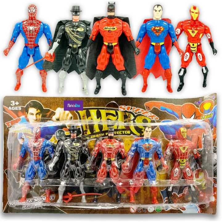 BW-in 1 Big Size Marvel Avengers Superhero Set For Kids | Daraz.com.np