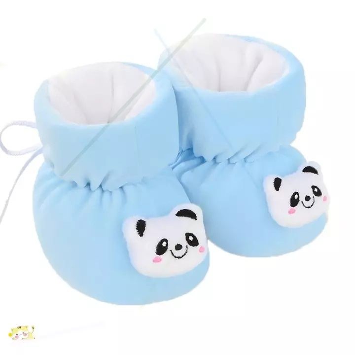 Cozy Soft Warm Panda Baby Shoe For Winter With Fur Inside | Daraz.com.np