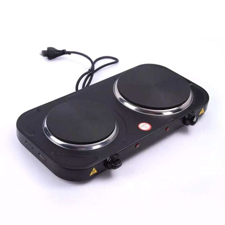 Dual Temperature Electric Cooking Mini 2 Hot Plate Stove Chulo | Daraz ...
