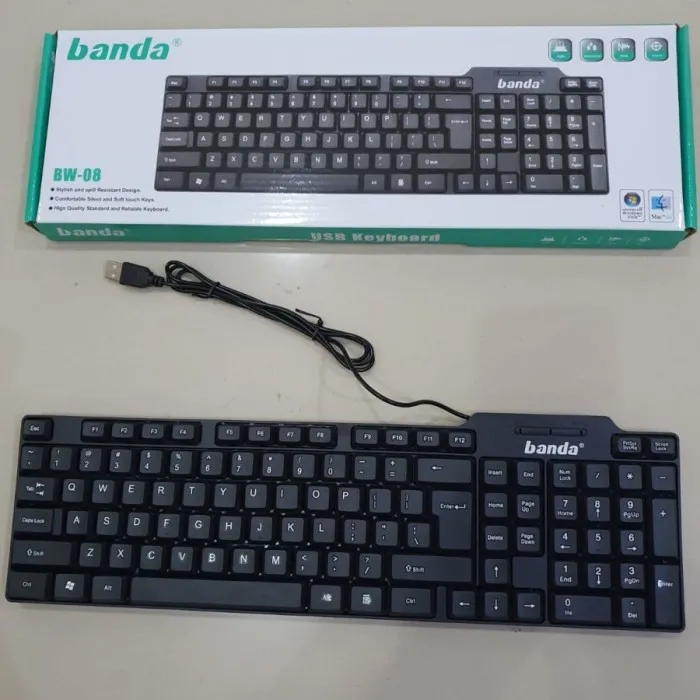Banda Bw-08 USB Keyboard | Daraz.com.np