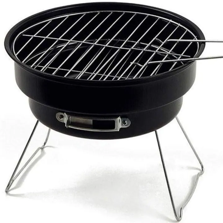 Round Shape Barbeque/Portable Charcoal Barbecue Outdoor Garden Grill ...