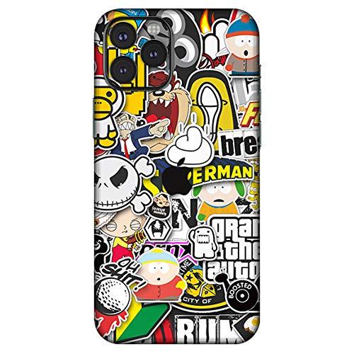 Apple Iphone 11 pro max skin stickerbomb premium waterproof skins ...