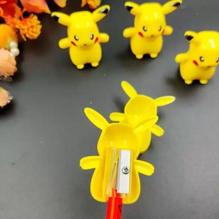Cute Pikachu Cratoon Anime Sharpner For Student and Others 1Pc | Daraz ...