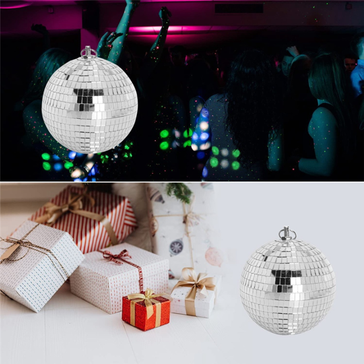 NAMUNY 30cm Disco Light Mirror Ball, Stage Reflective Mirror Balls ...