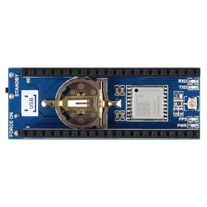 Waveshare GNSS Expansion Board for Raspberry Pi Pico,L76B-Based Global ...