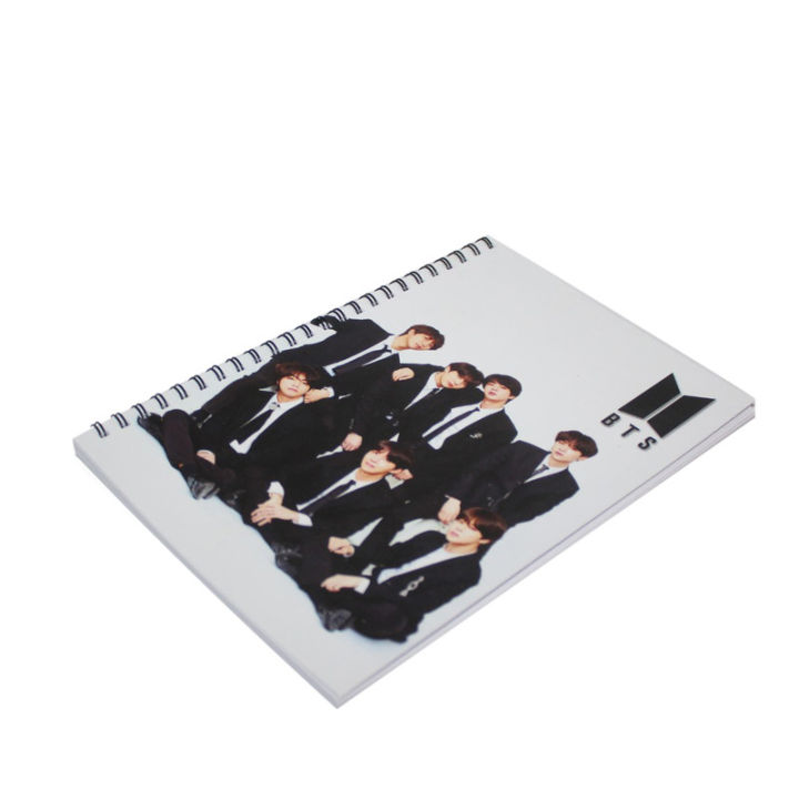 BTS Printed Spiral Notebook | Daraz.com.np