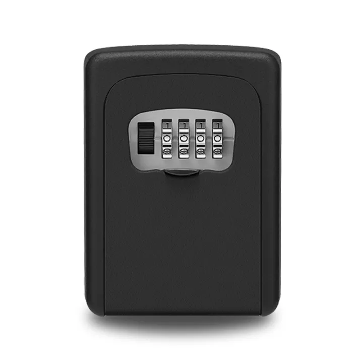 Wall Mount Key Lock Box,4 Position Outdoor Combination Lock Box, House ...