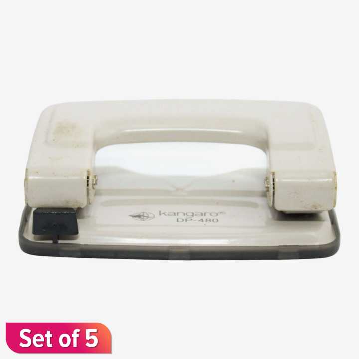 White Color Kangaroo Punch Machine DP-480-5 Pcs Set | Daraz.com.np