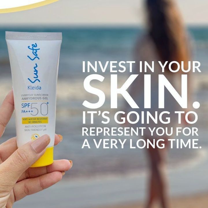Kleida Sun Safe Sunscreen SPF50, 50gm | Daraz.com.np