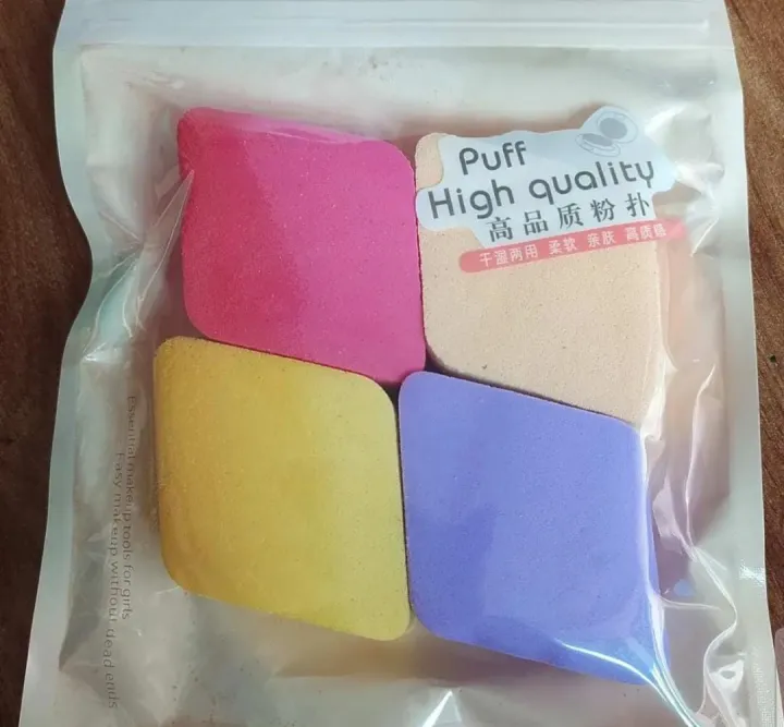 BLUE BELL - MAKEUP SPIONGE BEAUTY BLENDER PUFF [COLOR MAY VARY ] PACK ...