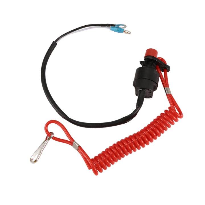 (GGBR) Boat Motor Emergency Kill Stop Switch for / Outboard Stop Kill ...