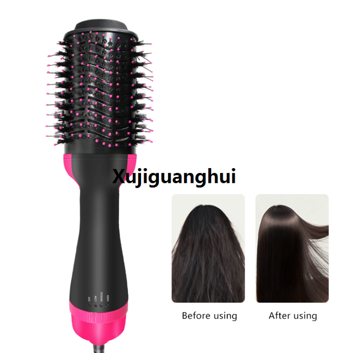Xujiguanghui One Step Hair Dryer Volumizer Salon Hot Air Paddle Styling ...