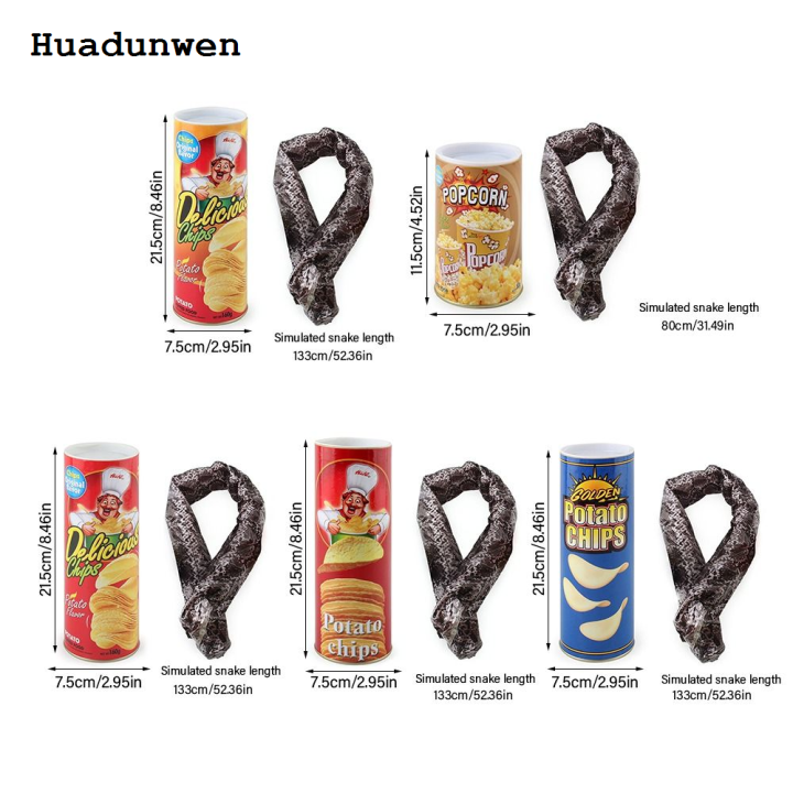 Huadunwen Luxury Party Scary Fries Play Fun Toys Reusable Magic Potato ...