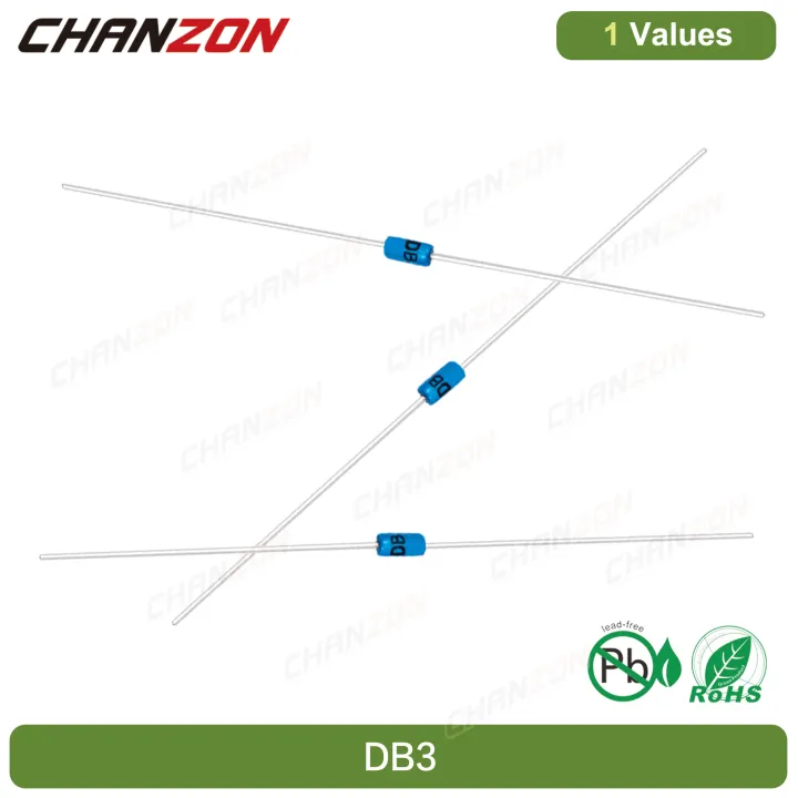 100Pcs Diac DB3 bidirectional Zener Rectifier diode Bidirectional ...