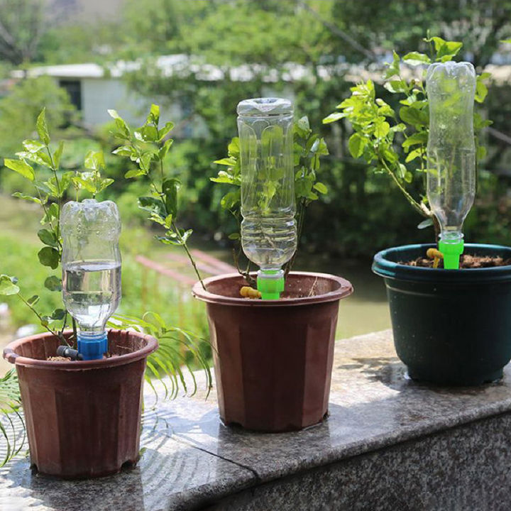 10pcs Automatic Drip Irrigation System Self Watering Spike For Plants ...