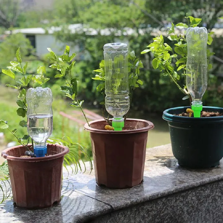10pcs Automatic Drip Irrigation System Self Watering Water Dripper ...