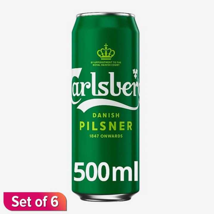 Carlsberg Can Beer 500ml Set Of 6 | Daraz.com.np