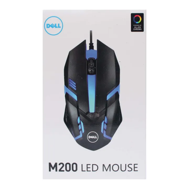 M200 Rgb Gaming Wired Usb Mouse, Ambidextrous, 5-Buttons, Upto 2400 Dpi With 4 Levels Dpi Switch ...