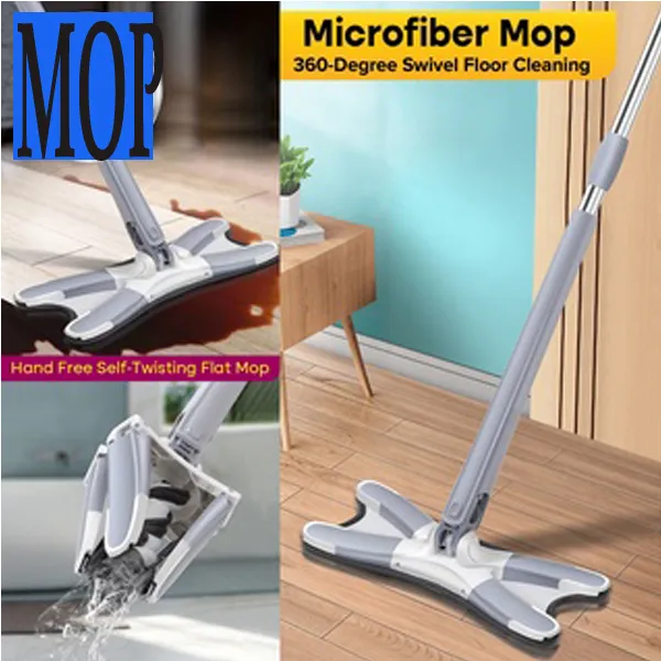 Twist Free Hand Wash Mop / Flour Mop | Daraz.com.np